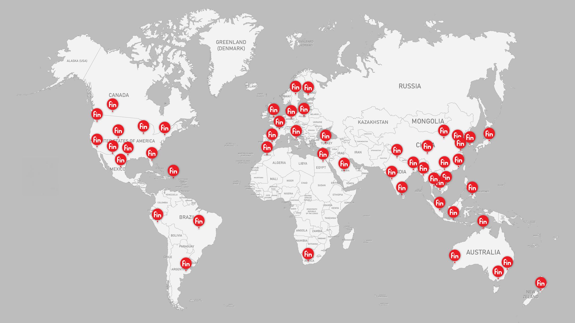 FIN Logistics - Our Network